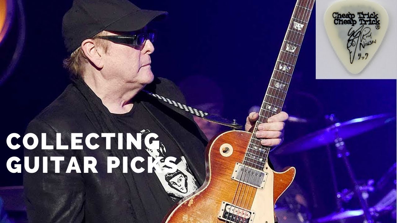 The Guitar Pick Collector Collection of Rock History - YouTube