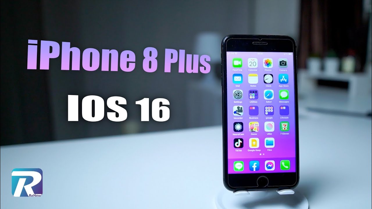 iPhone 8 Plus iOS 16 เหมือนได้เครื่องใหม่ - YouTube
