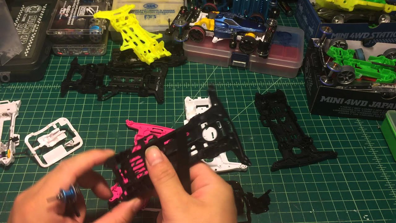 Tamiya Mini 4WD【ミニ四駆】Super 2 Chassis Basic foundation setup 1 (overview ...