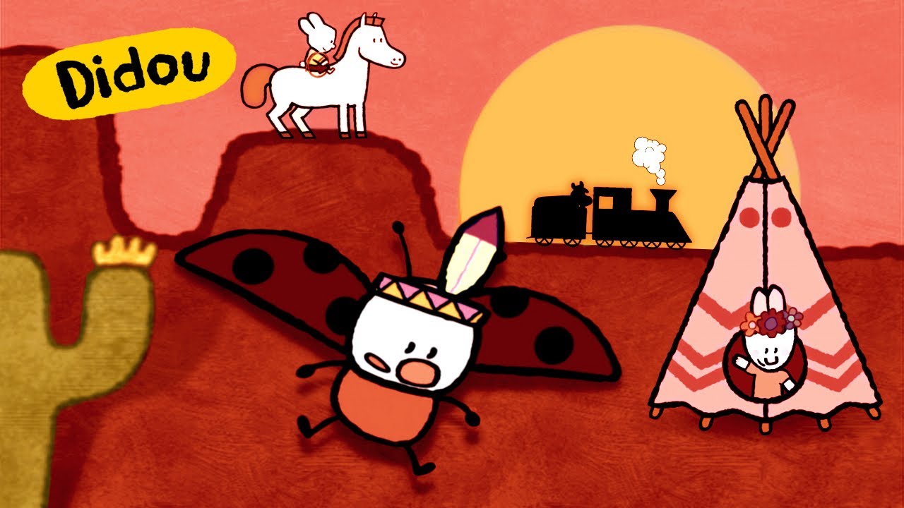 Didou - Dessine-moi un monde de cowboys et d'indiens ! 🏜️ | Compilation ...