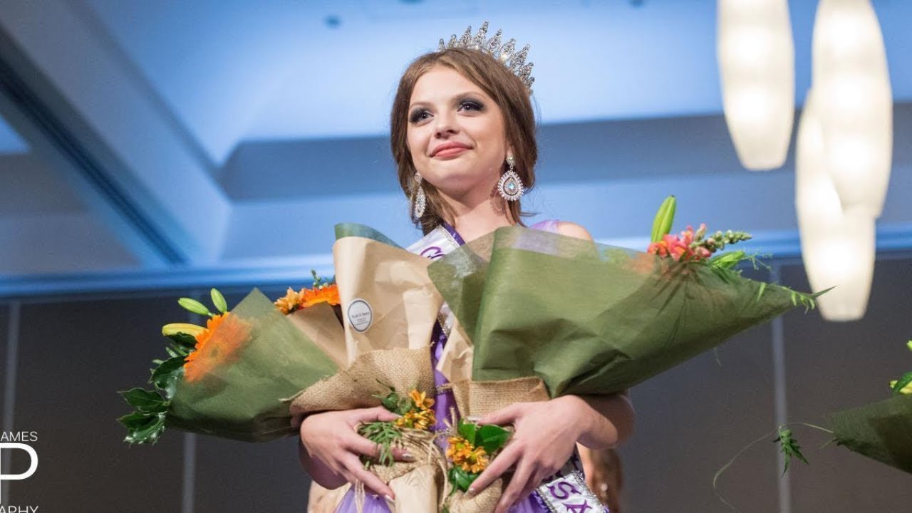 Beauty queen wins the highest honour in pageant - YouTube