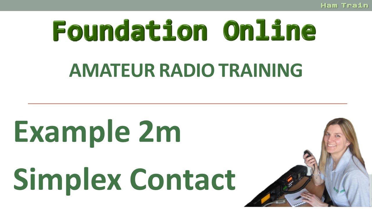Foundation Online - Sample 2m Simplex QSO - YouTube