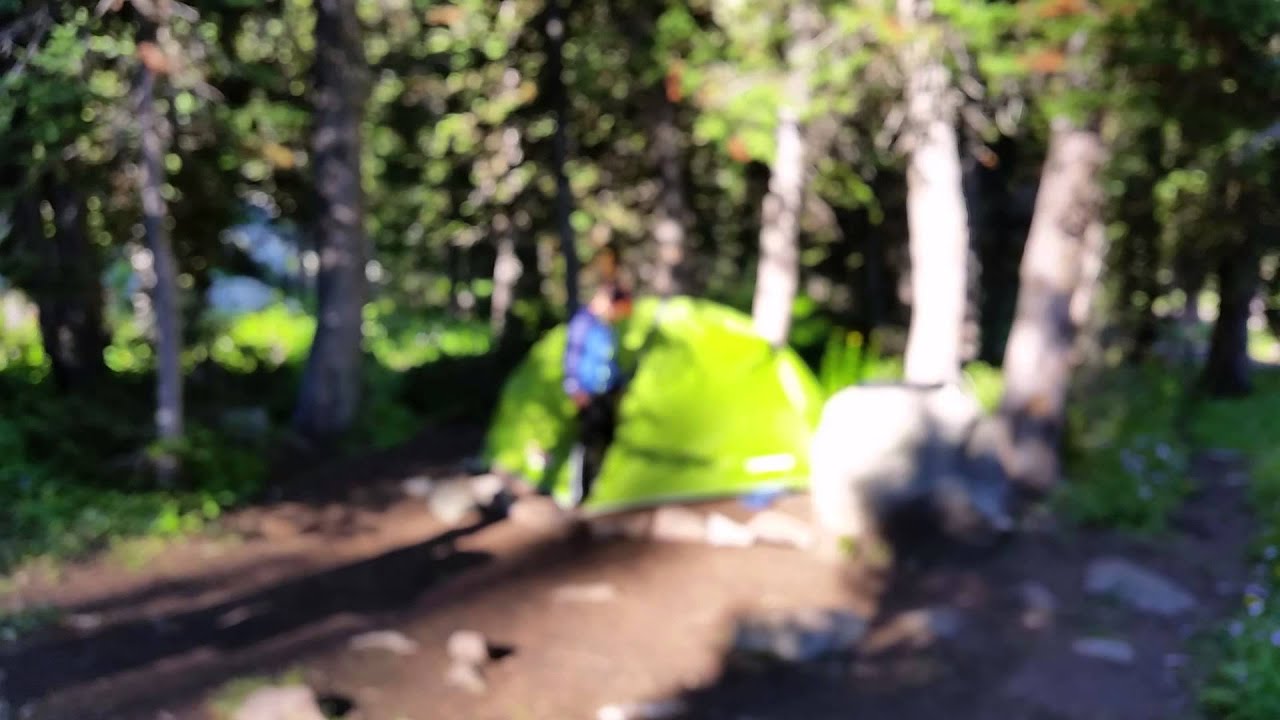 Russell Lake Camp - Beartooth Wilderness First Night Beaten Path Trail ...