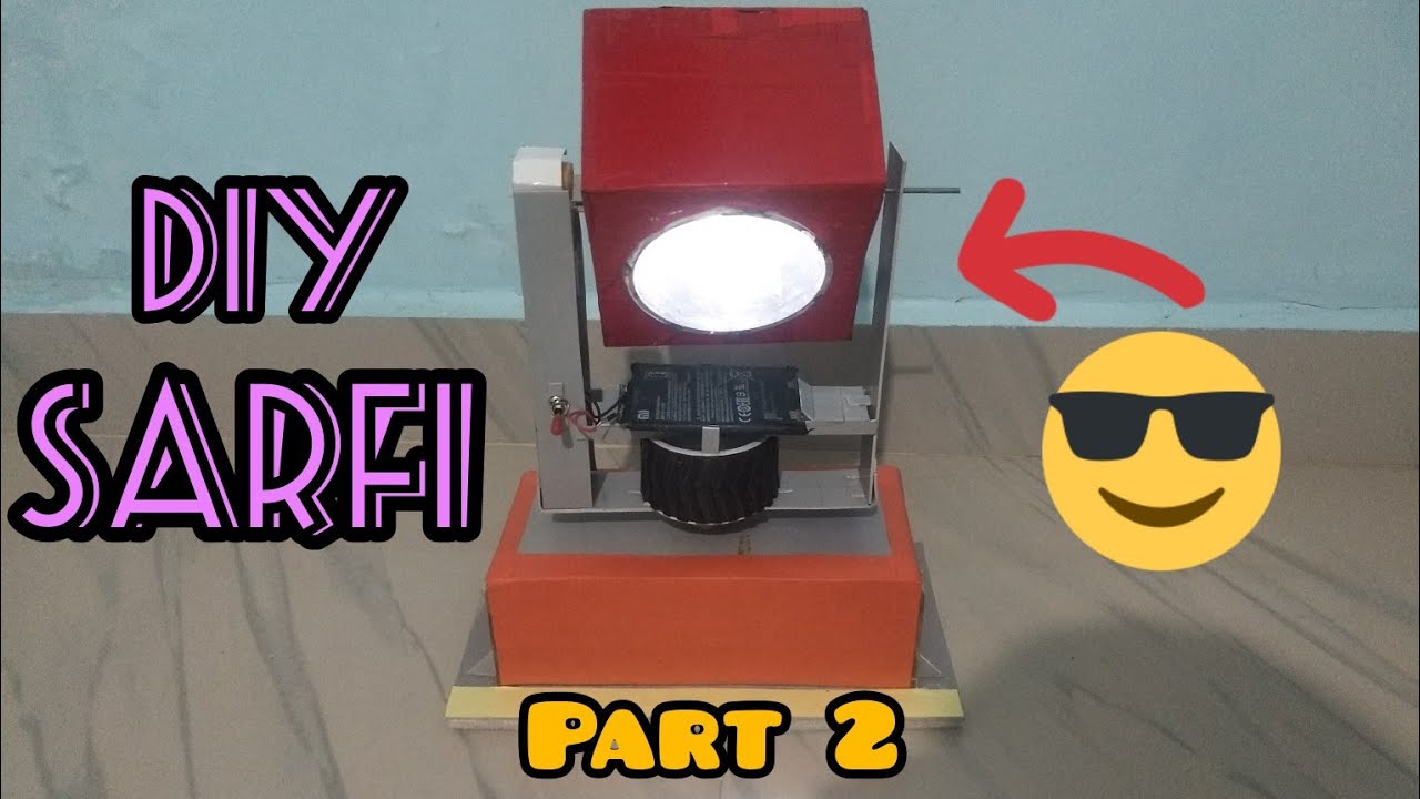 DJ Sarfi 💡 Light Homemade #youtube #viral #Ashish innovation hub # ...