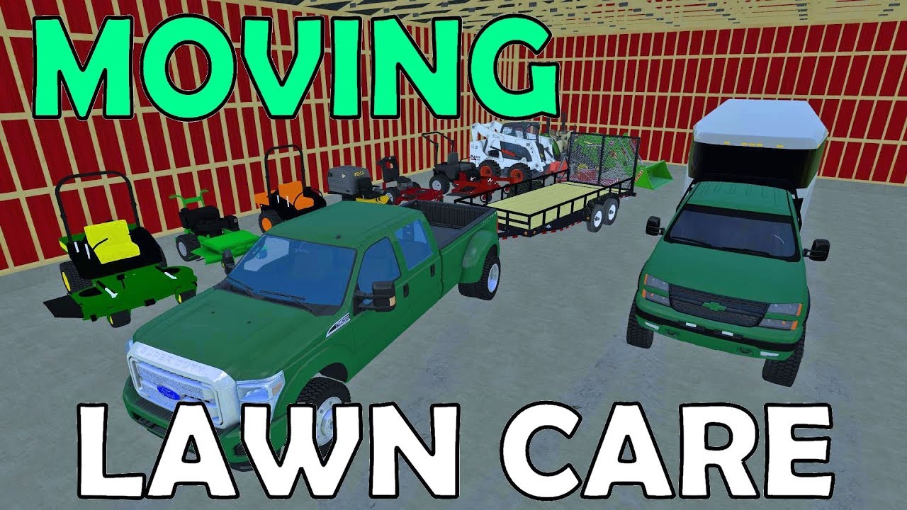 Farming Simulator 17 | Moving To New Lawn Care Shop | New Map - YouTube