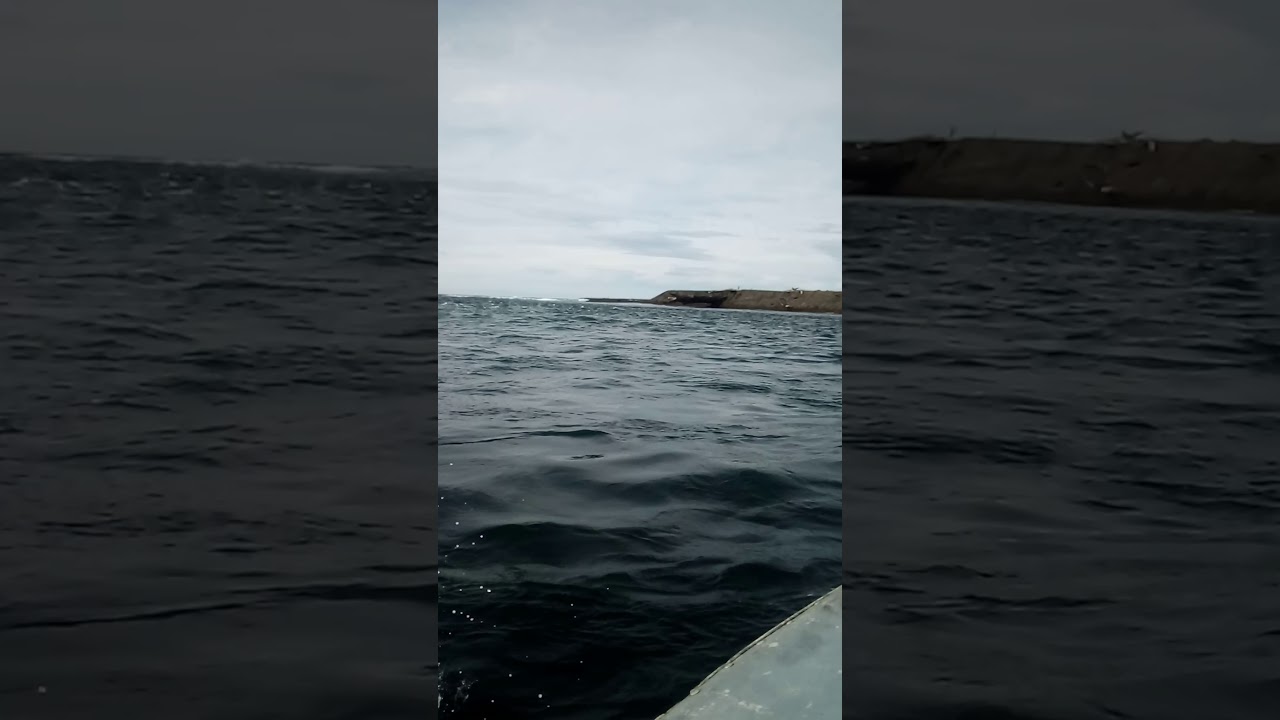 Going out the Wairoa river bar at whakamahia beach - YouTube