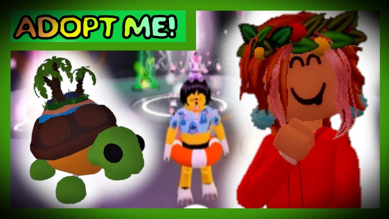 Making A Neon Island Turtle In Roblox Adopt Me !! Tortuga De La Isla ...