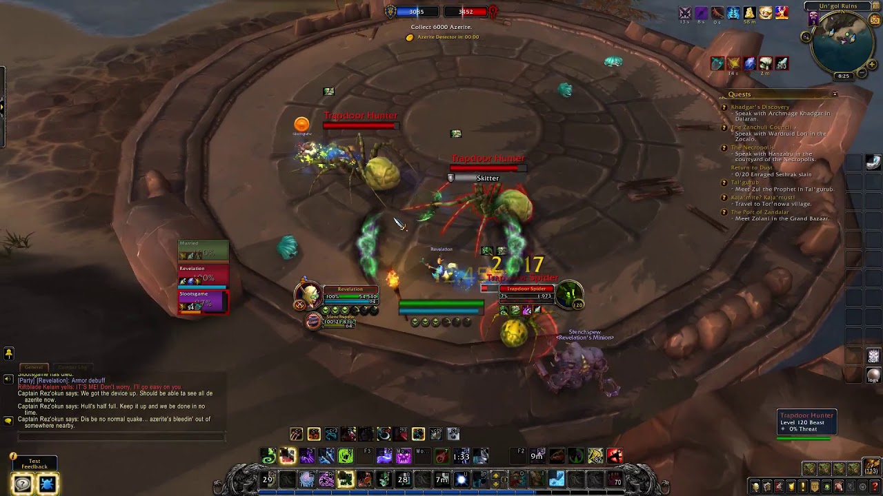 Mythic Island Expeditions / Un'Gol Ruins Battle for Azeroth Alpha with ...
