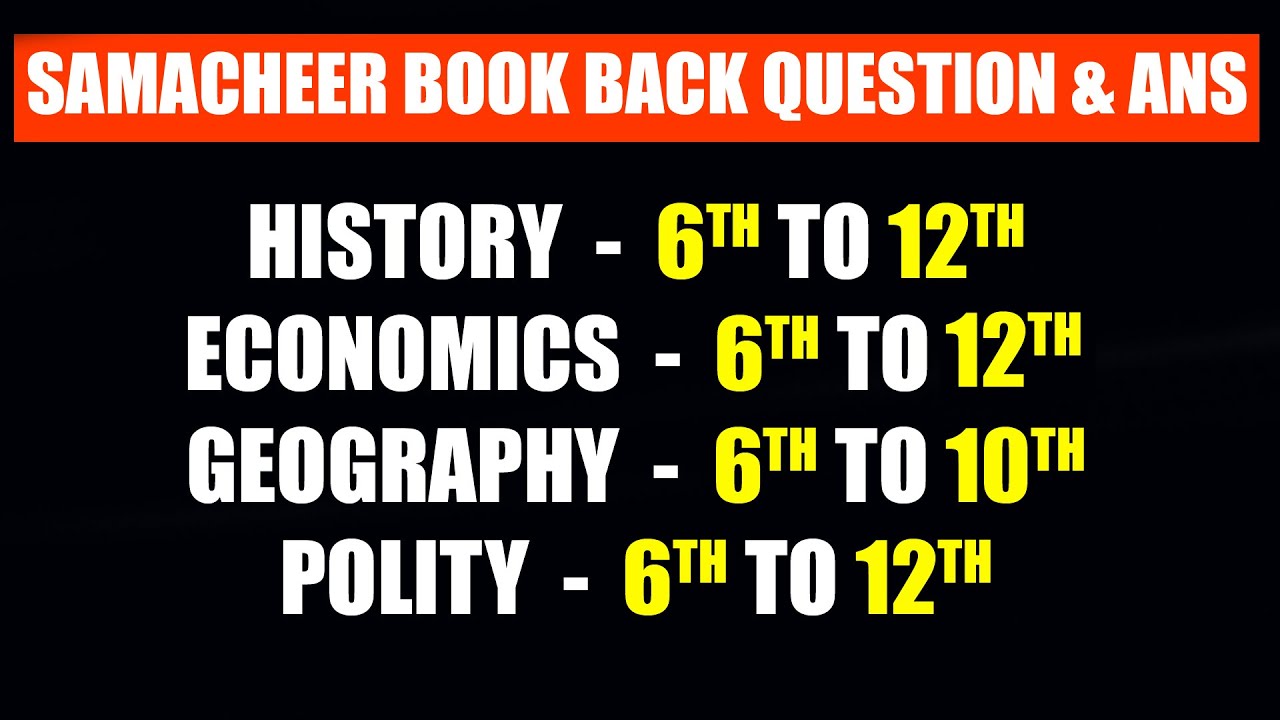 6th To 12th Book Back Question And Ans Pdf thamizhanrajnermai YouTube 6th-to-12th-book-back-question-and-ans-pdf-thamizhanrajnermai-youtube