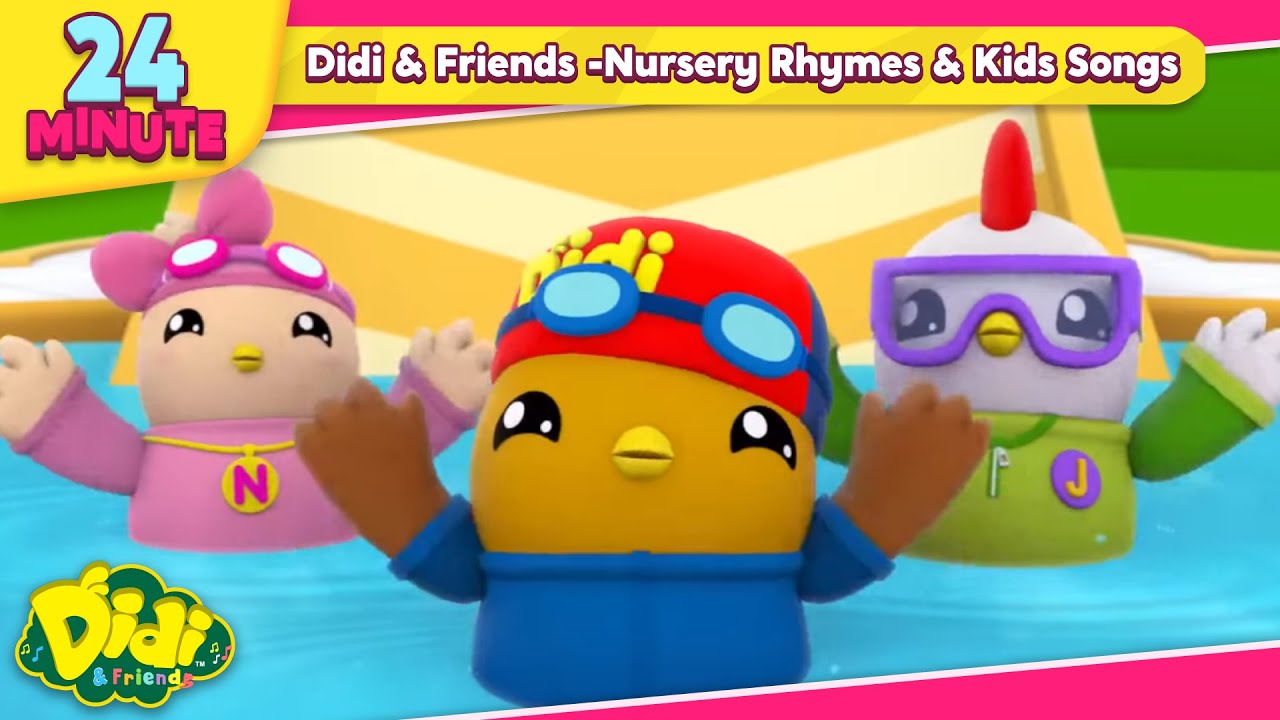 Didi & Friends | Nursery Rhymes and Kids Songs | I Love Swimming ...