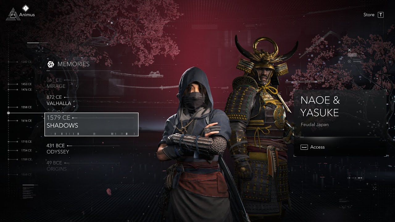 Bermain Samurai hitam Black Assasin Creed Shadow - YouTube