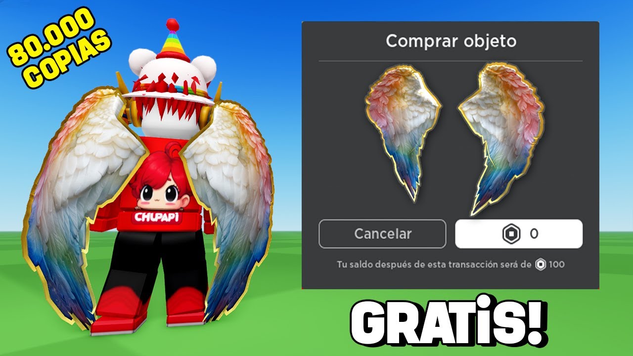 😱CONSIGUE GRATIS! ALAS DE LA FÉ en ROBLOX | 80,000 Copias | MetaSaint ...