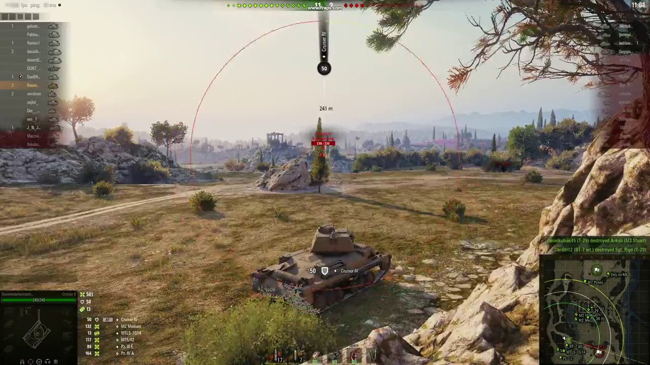 World Of Tanks | fair and balanced Cruiser II - YouTube