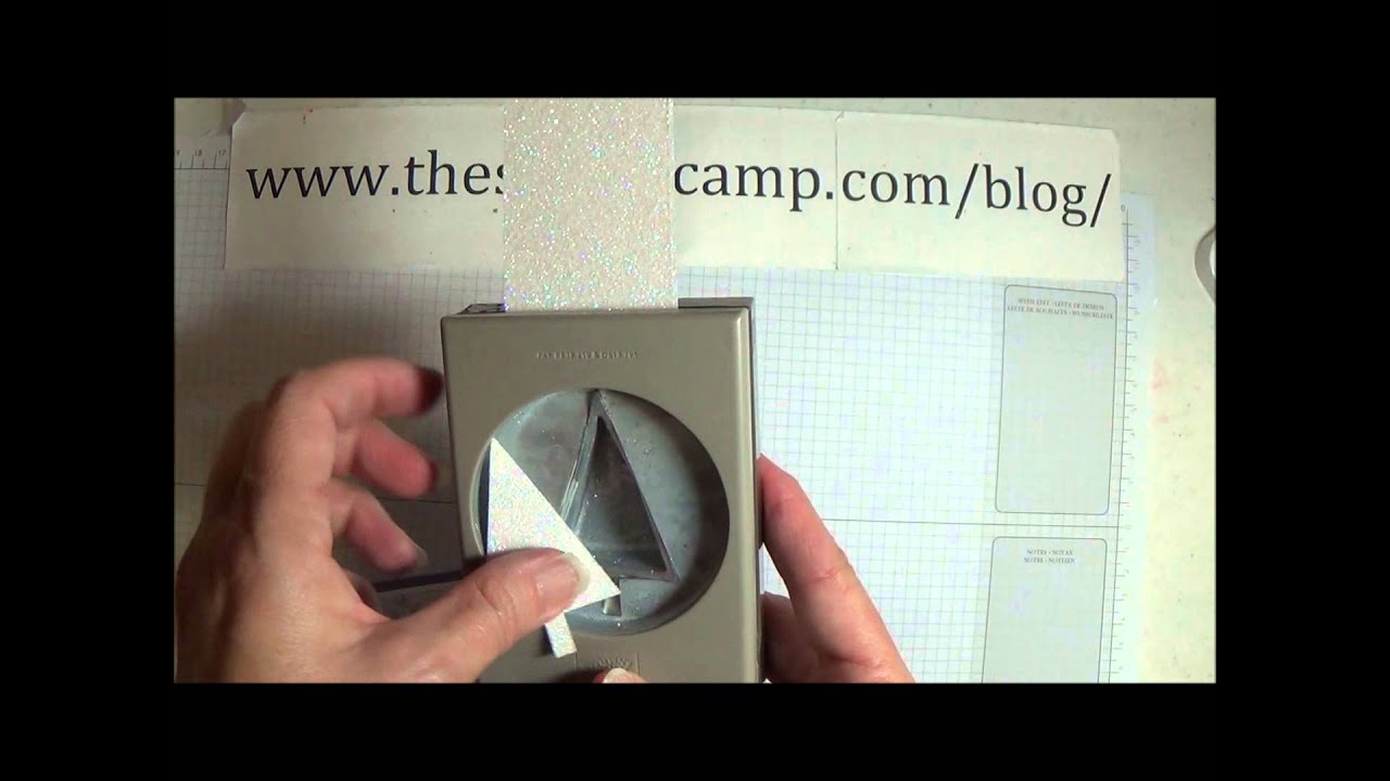 How to make a smaller Tree using the Stampin' Up! Tree Punch - www ...