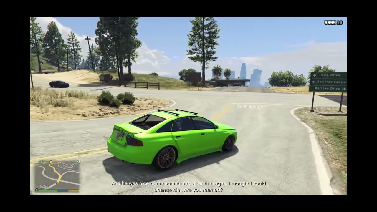 GTA 5 Michael's Girlfriend/Runaway Bride - YouTube