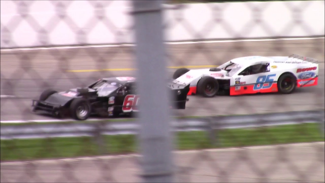 PASS Modifieds Heat - Lee USA Speedway [5-12-18] - YouTube