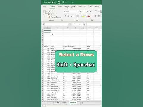 Microsoft Excel Shortcut Keys - Insert, Delete, Hide, Unhide Columns, Rows & Cells ...