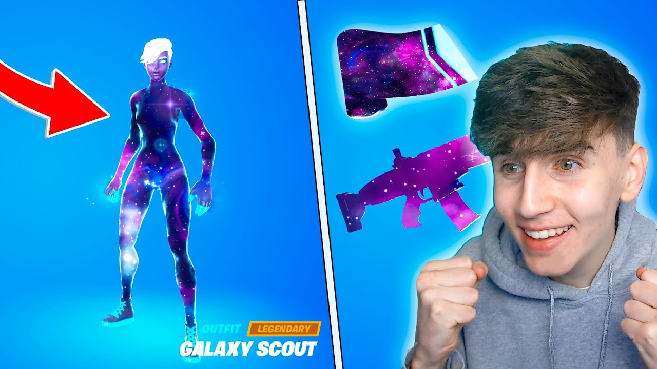 I Got GALAXY SCOUT Skin in Fortnite Battle Royale! (Galaxy Cup Skin ...
