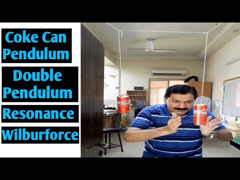 Coke Can Pendulum | Double Pendulum | Wilburforce & Double Pendulums Demonstrate Resonance in ...