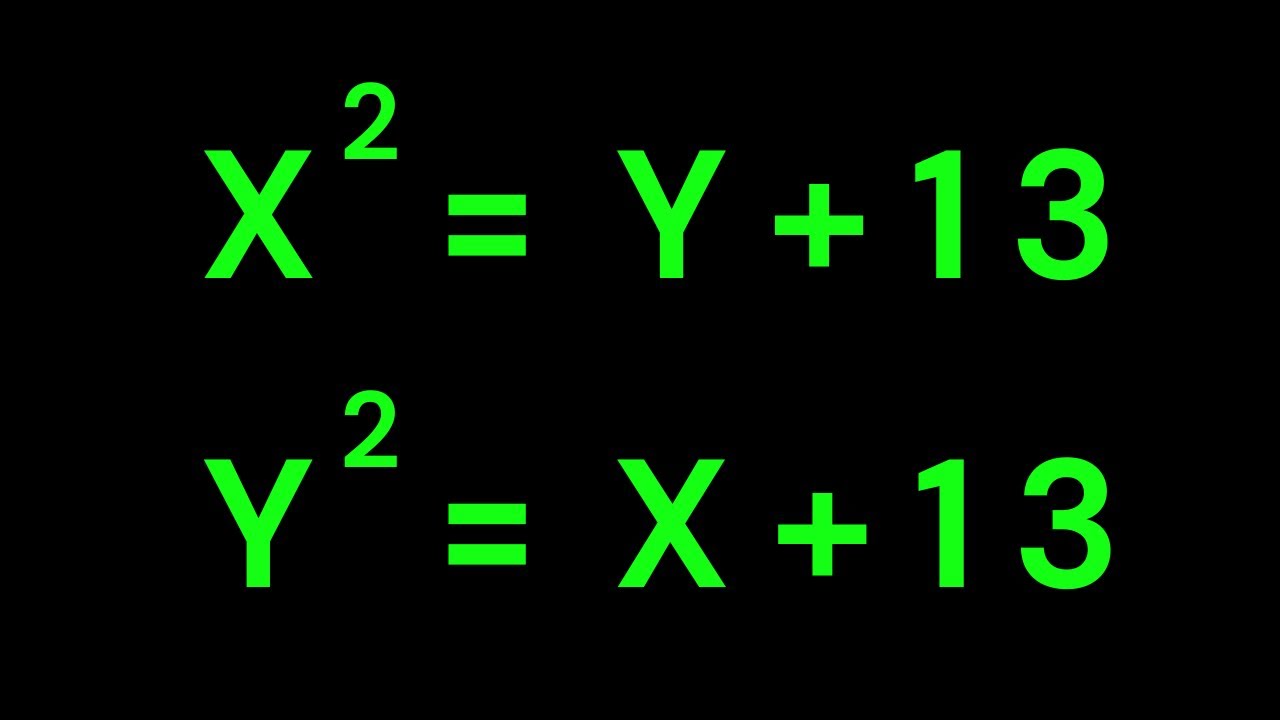 A Nice Algebra Problem | America Math Olympiad | Nice Solution - YouTube