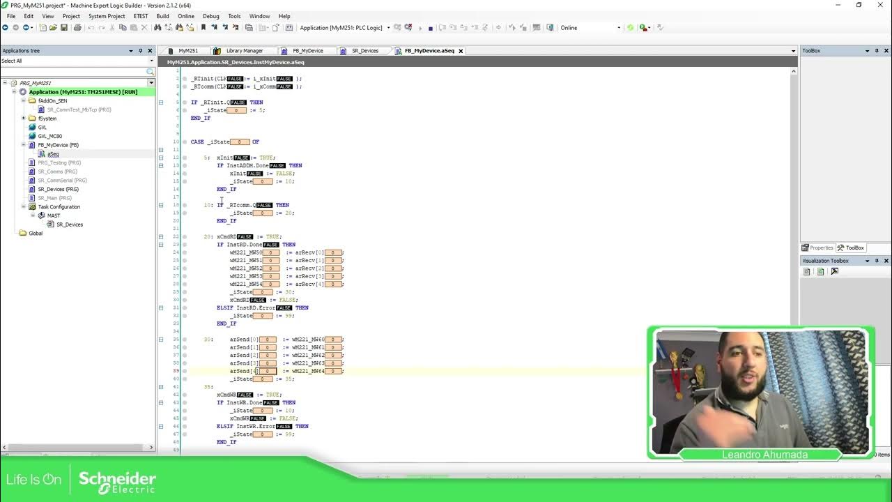 EcoStruxure Machine Expert Training - M7.2 Advanced use of Communication blocks for Modbus ...