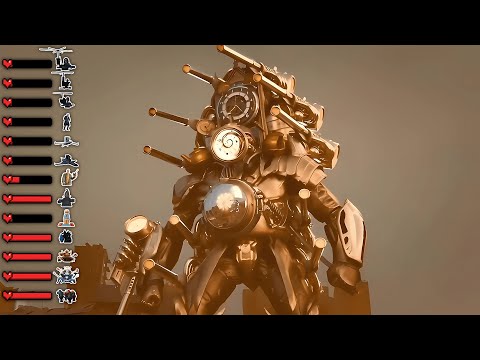 Skibidi Toilets Multiverse 30-1 ALL Episodes HEALTHBARS (1-49?) | Ending version (All NEW Seasons)