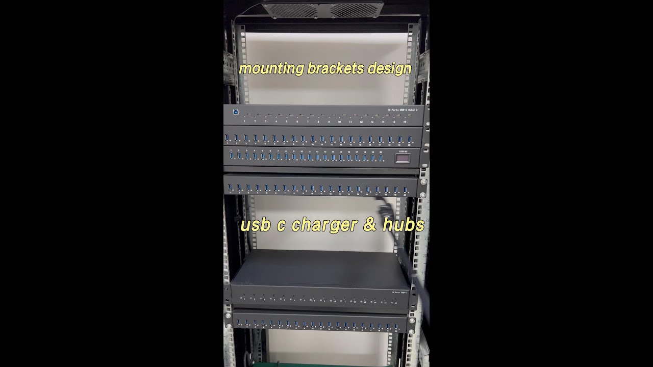 Integration of 16-Port USB-C and USB-A Charger and Hub Design into ...