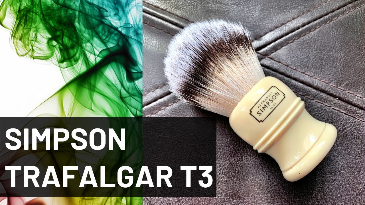 Simpson Trafalgar T3 Synthetic Brush | First Impressions - YouTube