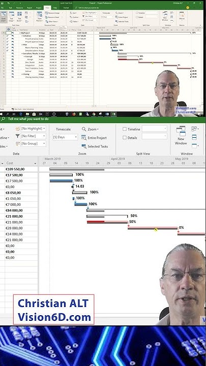 MS Project 2023 Tracking Gantt Minute Knowledge - YouTube