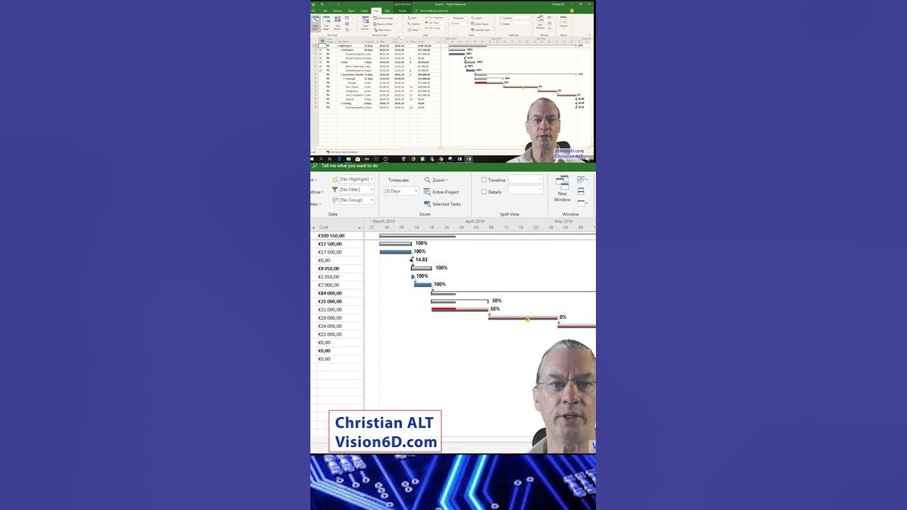 MS Project 2023 Tracking Gantt Minute Knowledge - YouTube