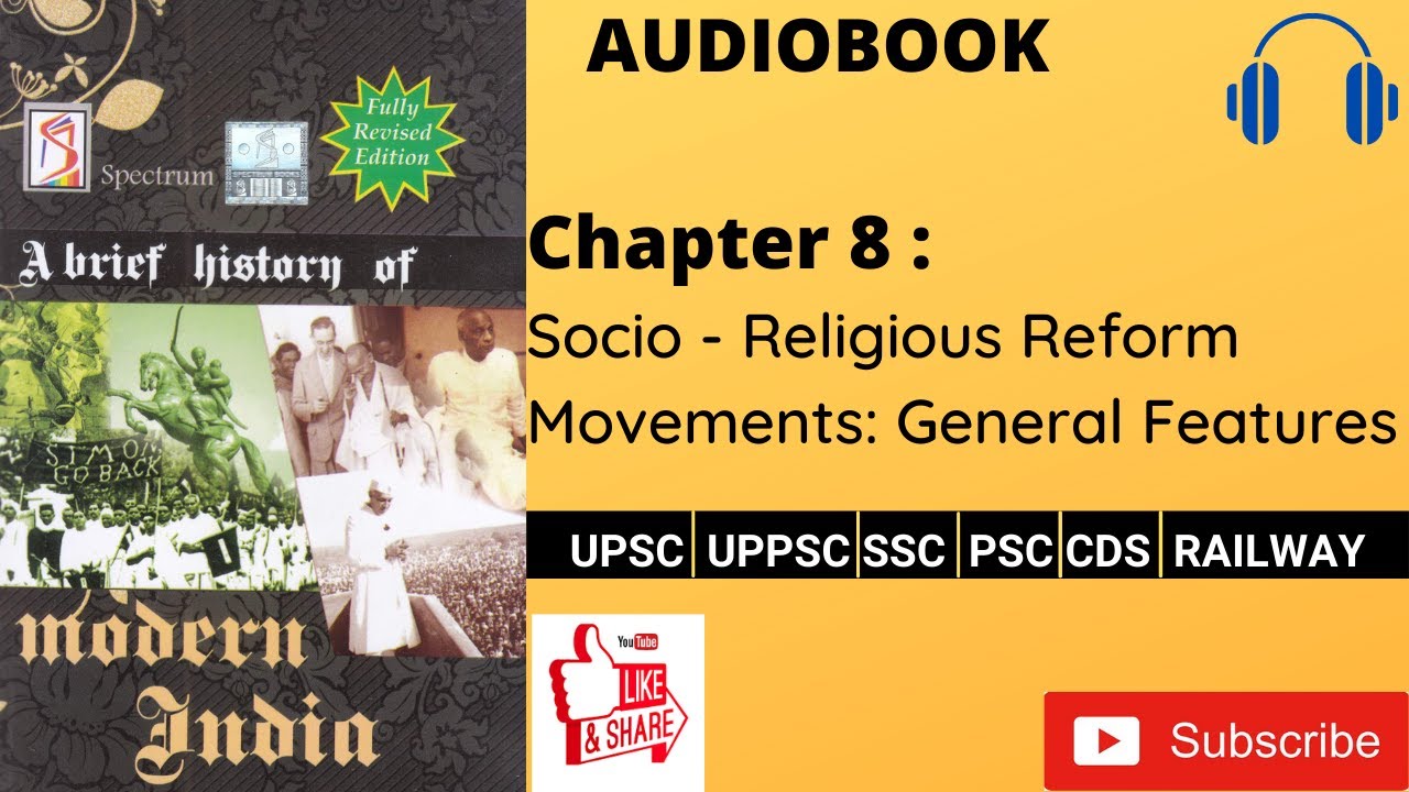 Chapter 8 Socio - Religious Reform Movements. General Features - YouTube