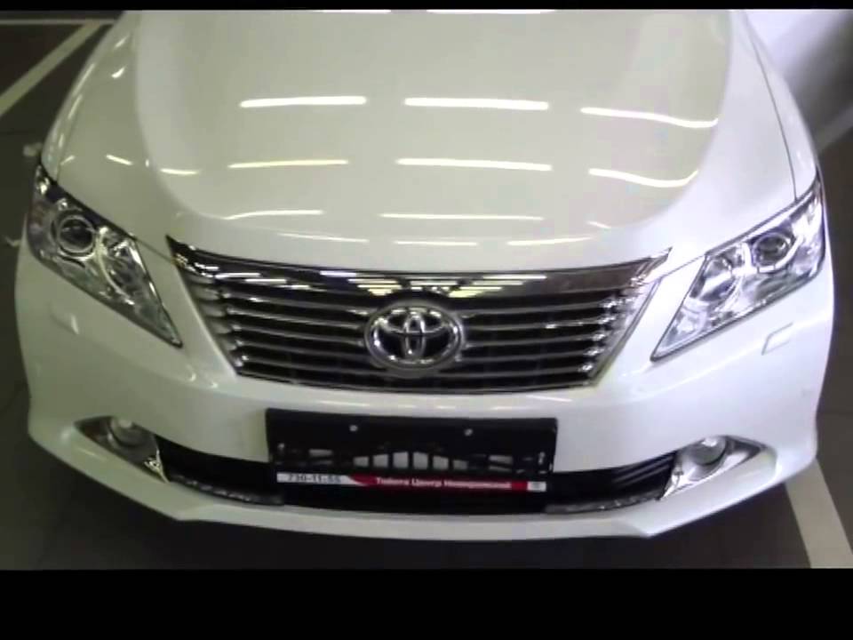 Toyota Camry V50 - дневные ходовые огни - YouTube