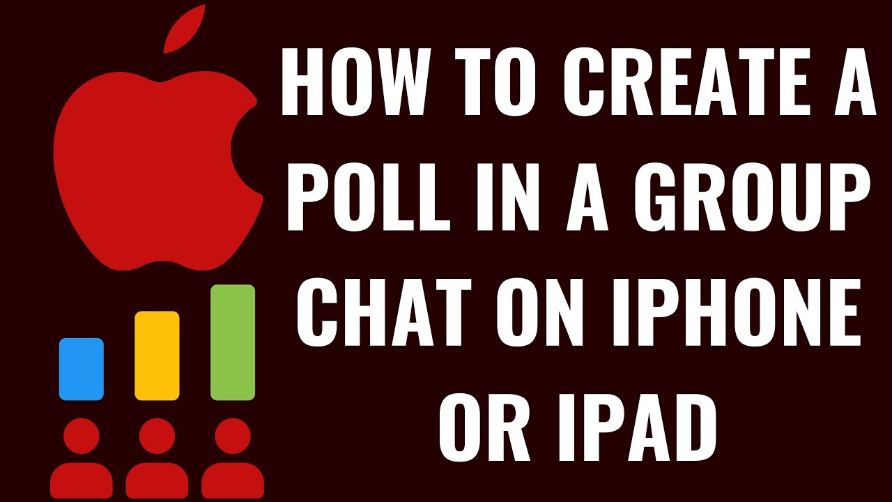 How to Create a Poll in a Group Chat on iPhone or iPad - YouTube