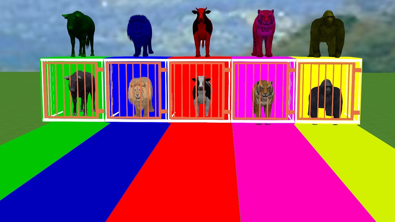 Cage Break Animals Game - YouTube