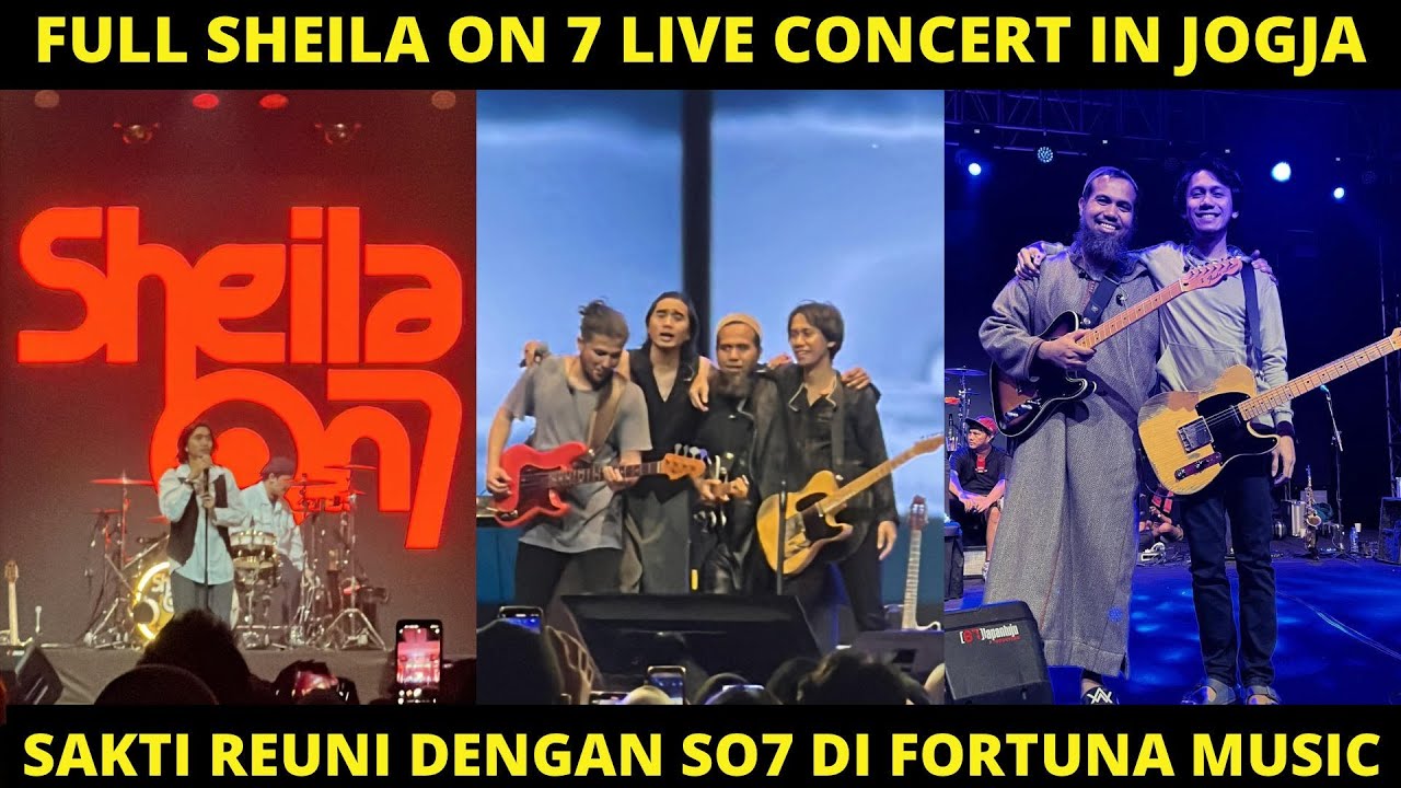 Full Sheila On 7 Live Concert In Jogja Terbaru!! Dafam Fortuna Music ...