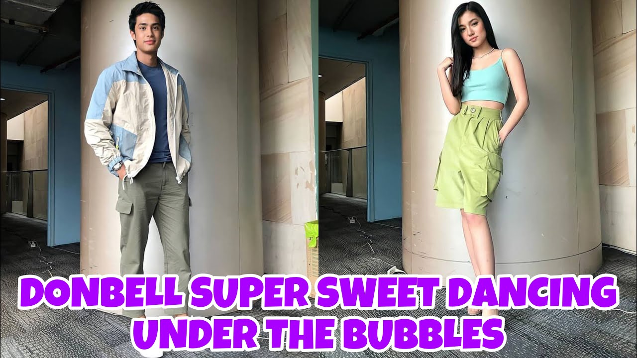 DONBELL LITERALLY DANCING UNDER THE BUBBLES - YouTube