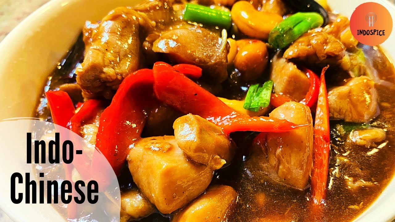 How to make Kung Pao chicken / Indo Chinese recipe | Indospice - YouTube