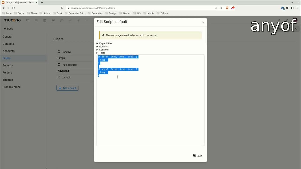 Sieve - Programming language to email filtering - YouTube