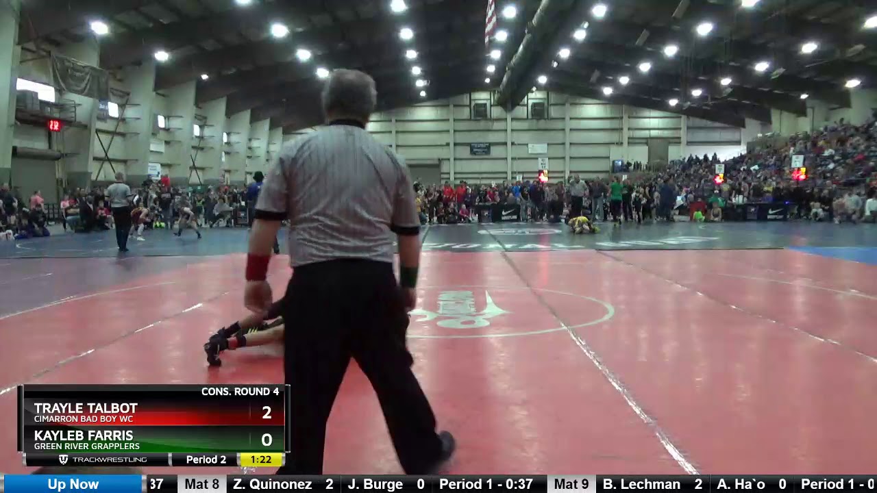 Middle School 149 Trayle Talbot Cimarron Bad Boy WC Vs Kayleb Farris ...