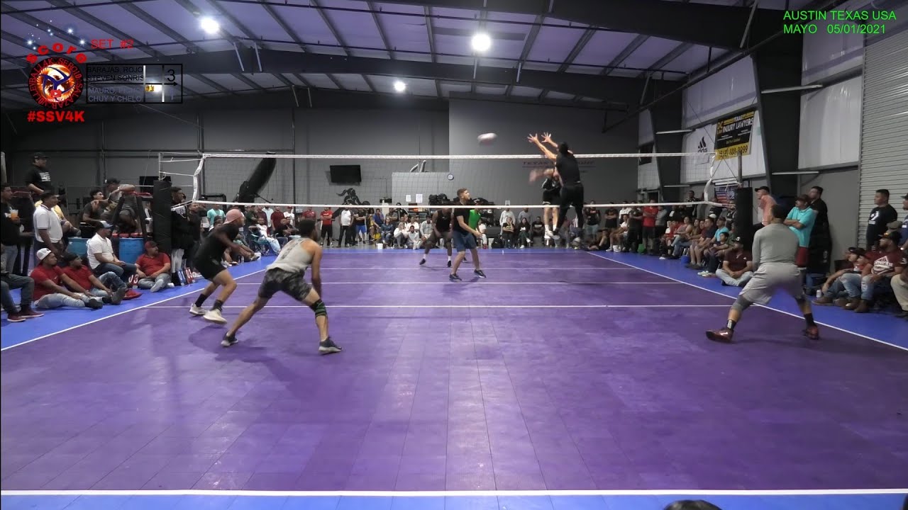 Volleyball PRO set #2 Barajas, Steven, Rojo y Sonrrisas VS Pichon ...