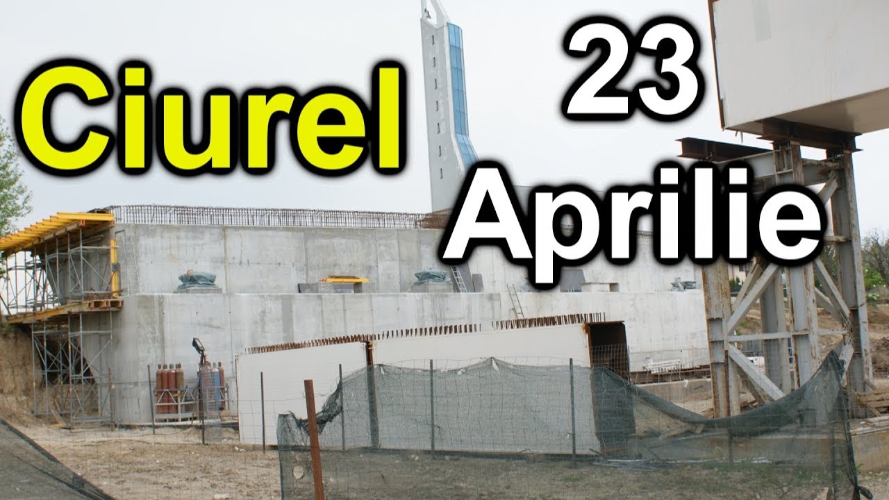 Pod Hobanat și Pasaj Ciurel 23 Aprilie 2019 - Segmente noi de tablier ...