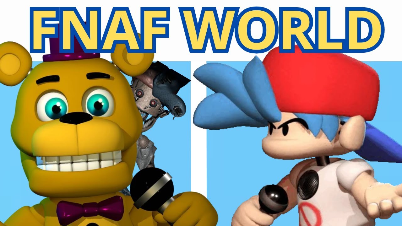 Friday Night Funkin Full MOD FNAF World + Extra songs - YouTube