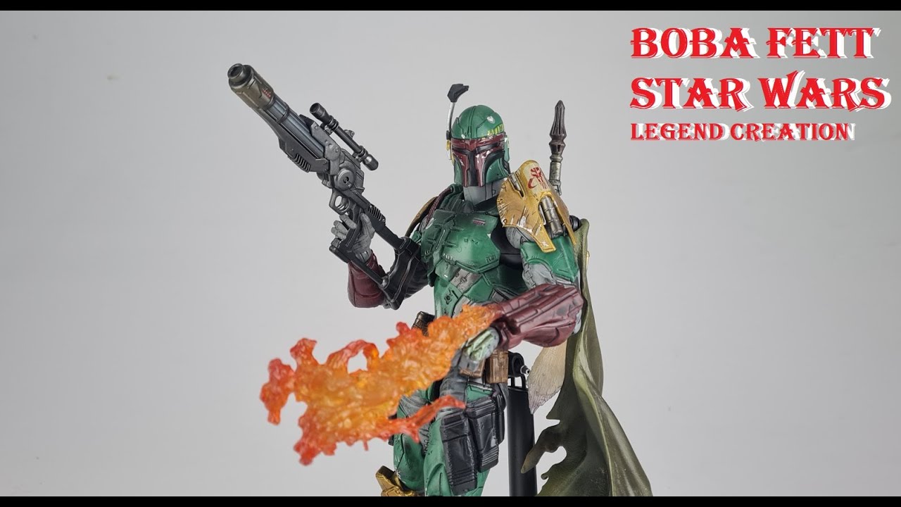 BOBA FETT Star Wars Legend Creation By OHM TOYs - YouTube
