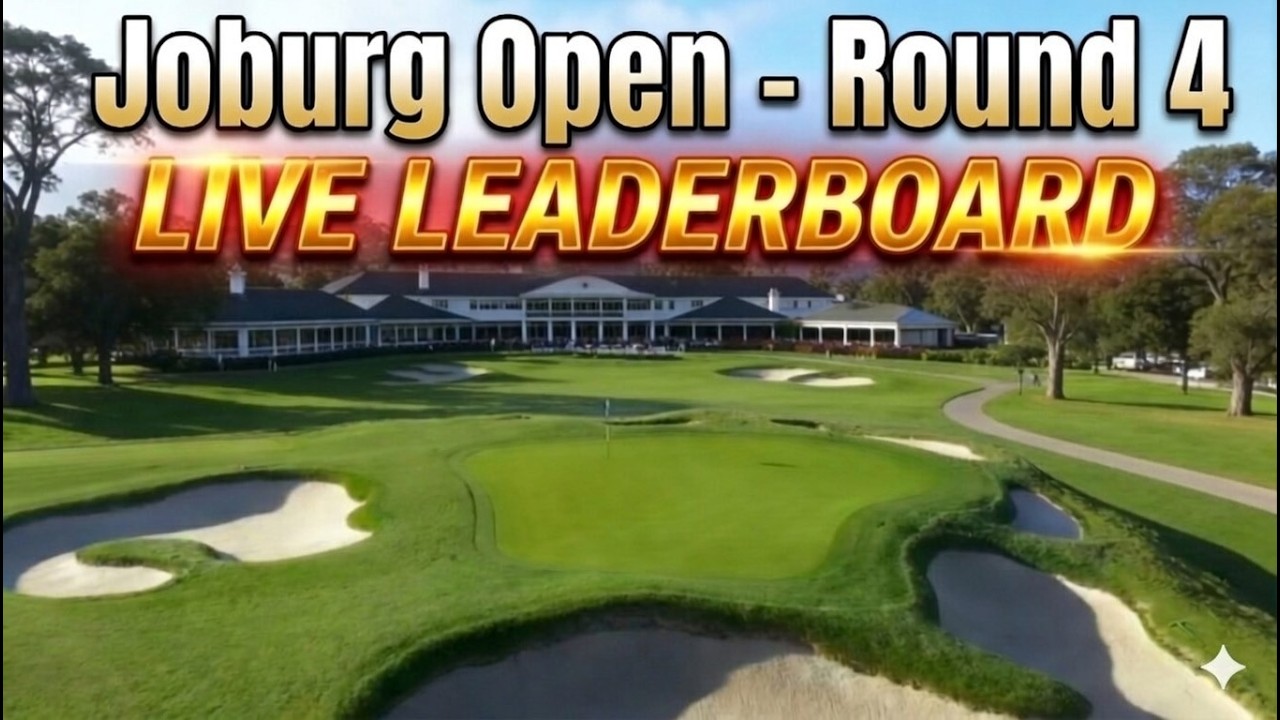 Joburg Open DP World Tour - Round 4 - Golf Live Leaderboard - 8.3.2026 ...