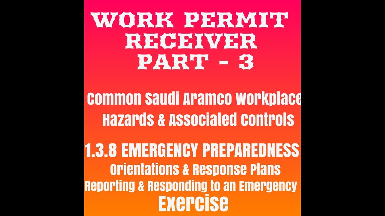WORK PERMIT RECEIVER PART - 11 - YouTube