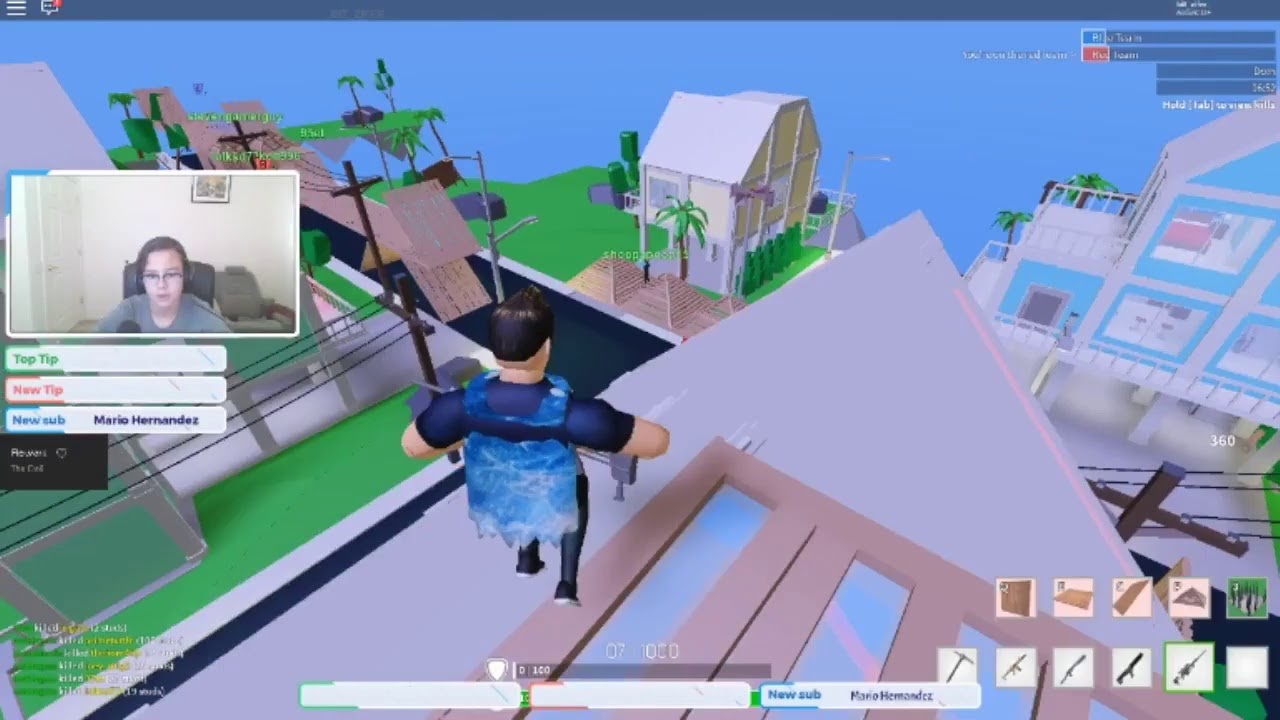 Strucid (roblox) hanging out also come join also join my discord - YouTube