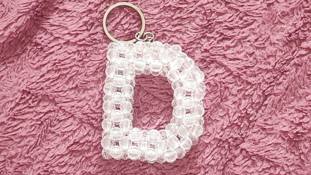 حرف D بالخرز خطوة بخطوة - YouTube