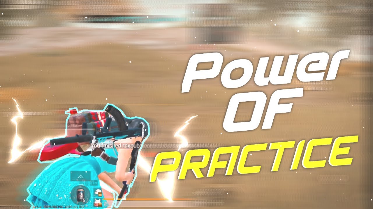 ⚡POWER OF PRACTICE 😳| BGMI MONTAGE | AVIAN RUSH - YouTube