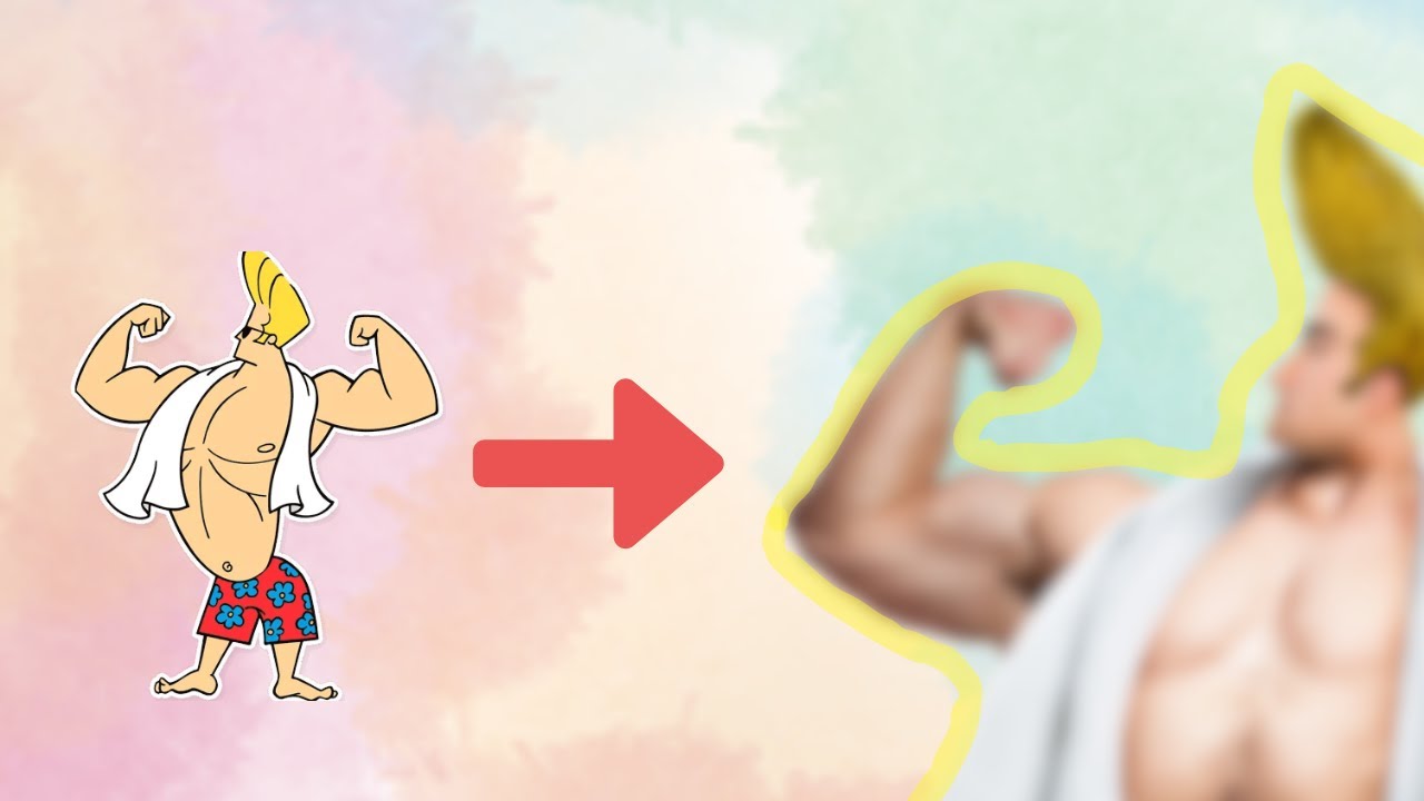 Johnny bravo in real life edit - YouTube