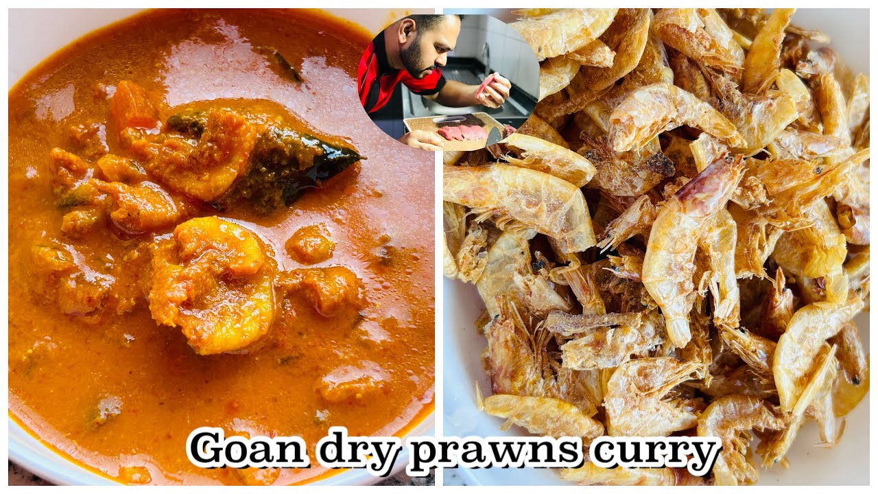 Goan dry prawns curry |Goan curry| fish curry |fish curry recipe . # ...